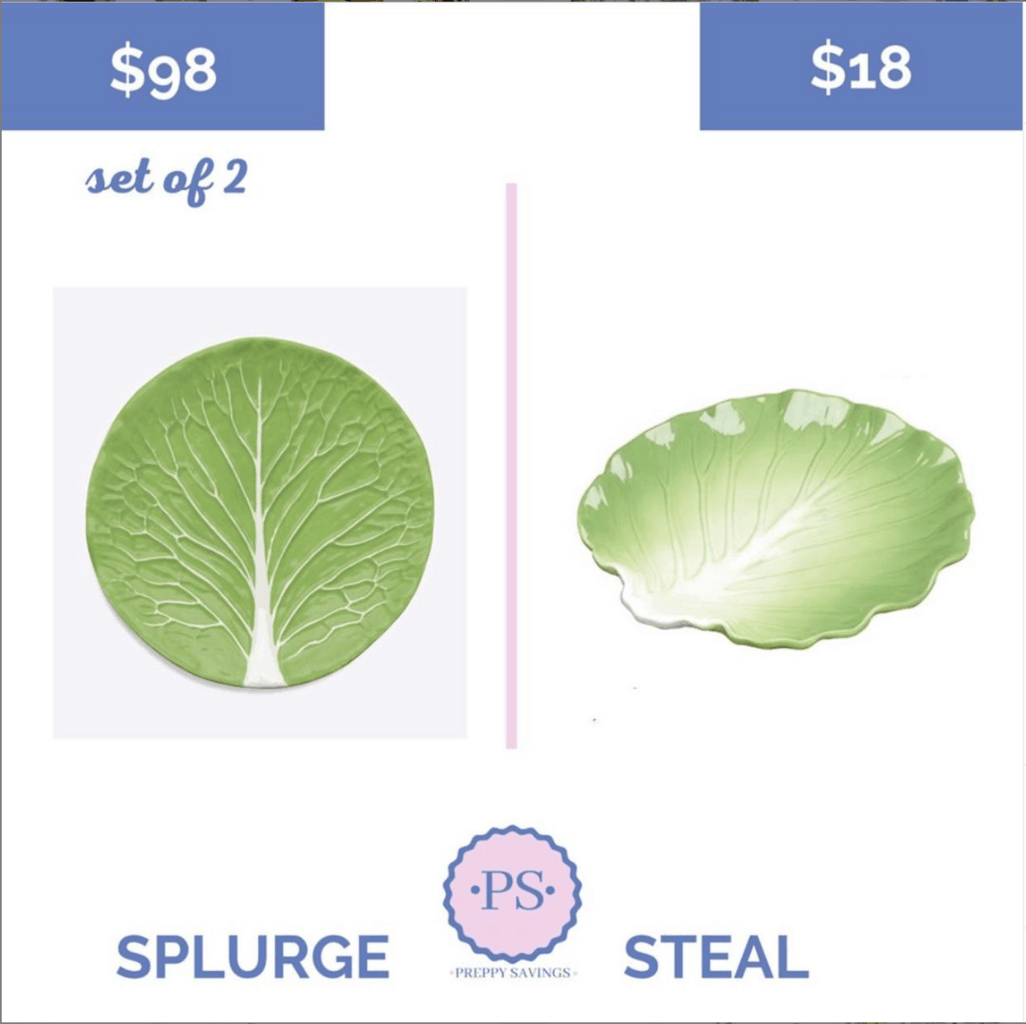 Tory Burch Lettuce Ware Look For Less | Preppy Savings
